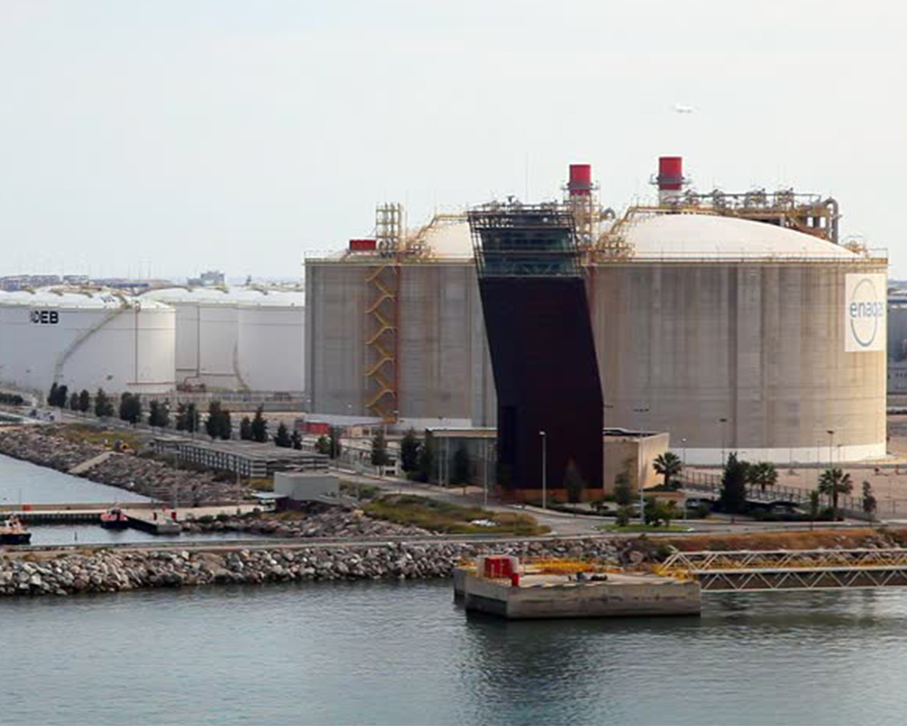 ENAGAS Regasification Terminal LNG Storage Tank - Preload International