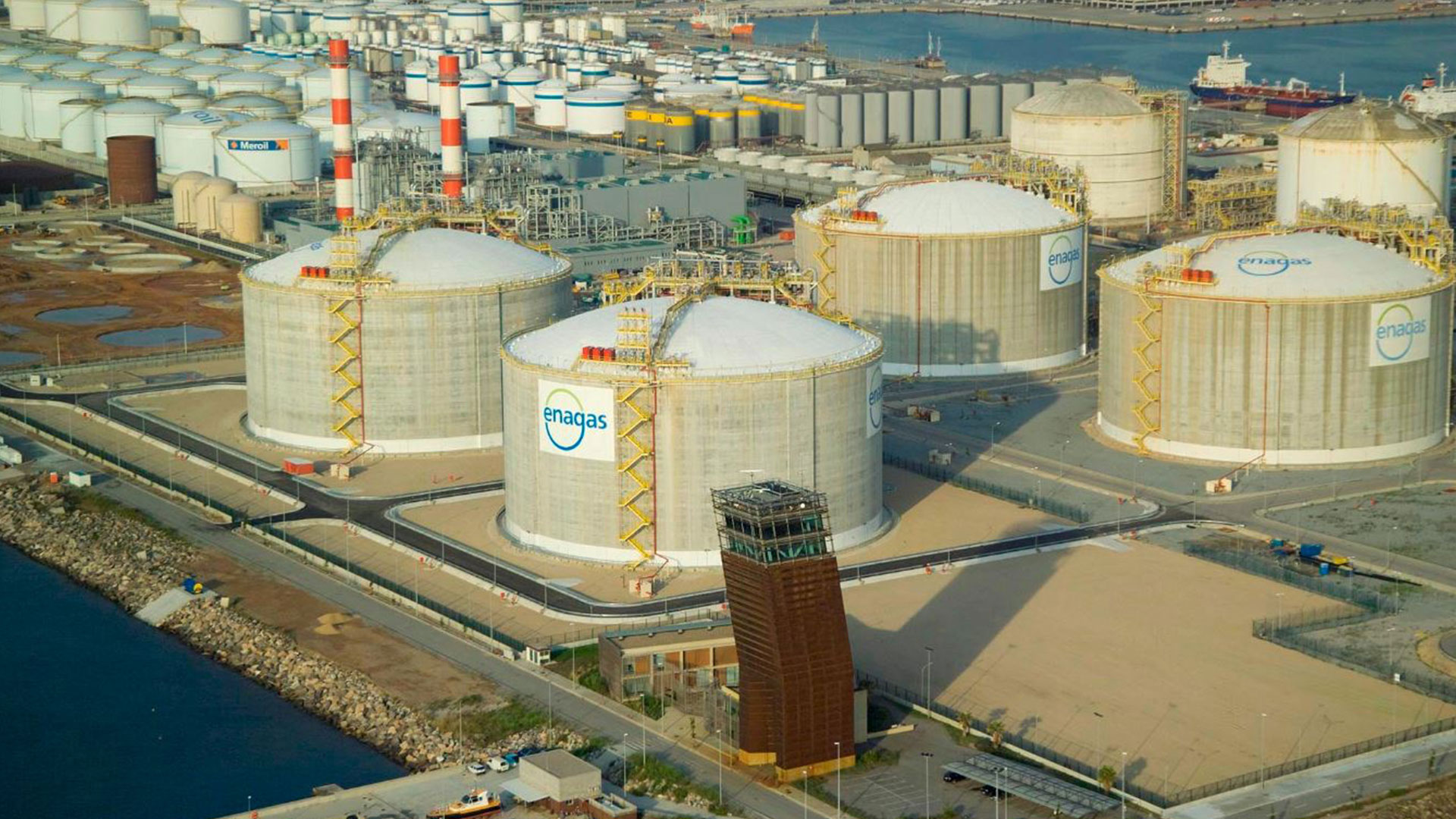 ENAGAS Regasification Terminal LNG Storage Tank - Preload International
