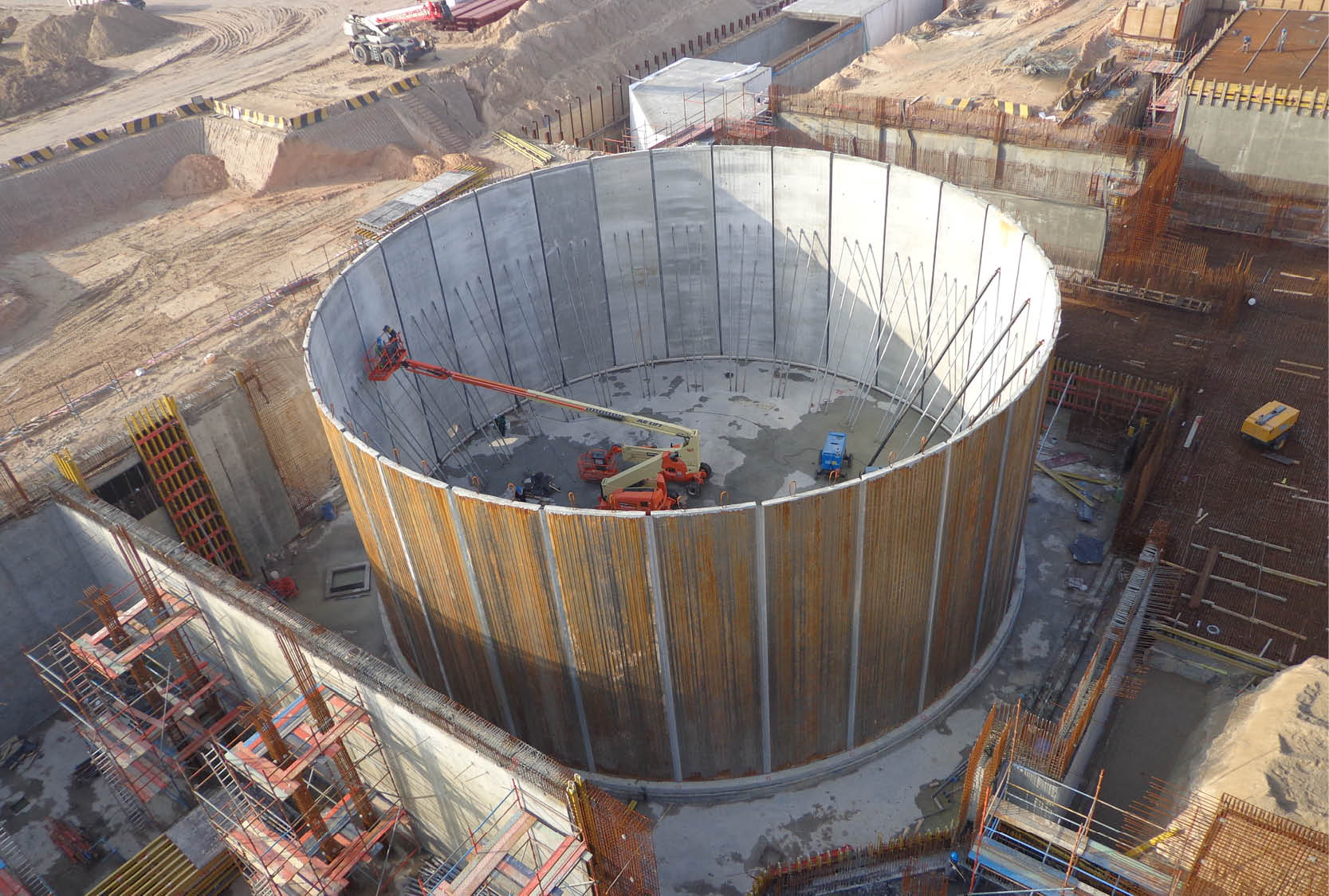 Kuwait University Thermal Energy Storage Tank - Preload International