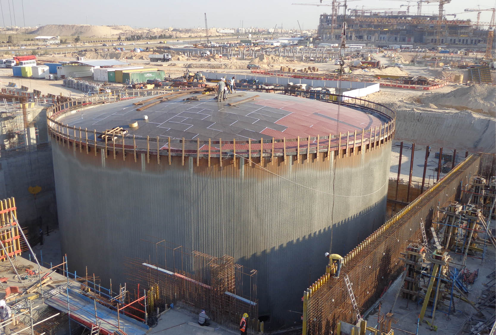 Kuwait University Thermal Energy Storage Tank - Preload International