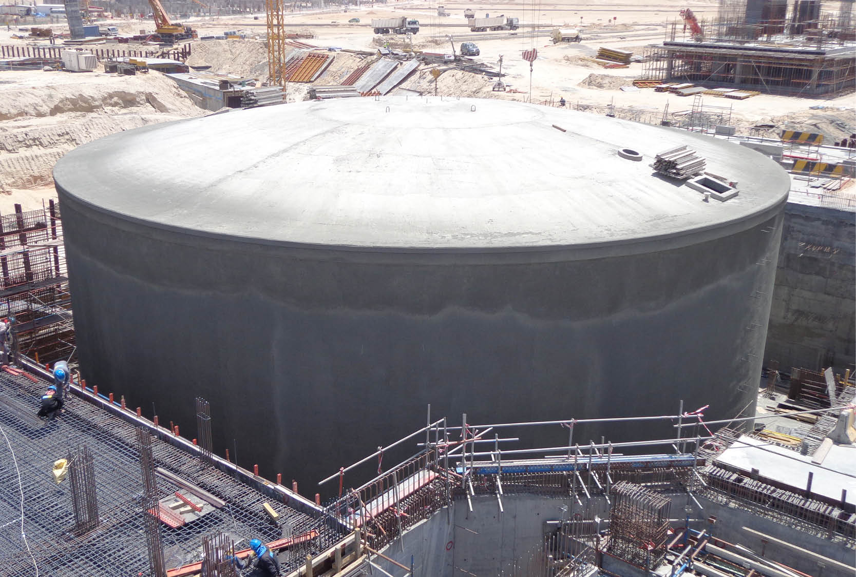 Kuwait University Thermal Energy Storage Tank - Preload International